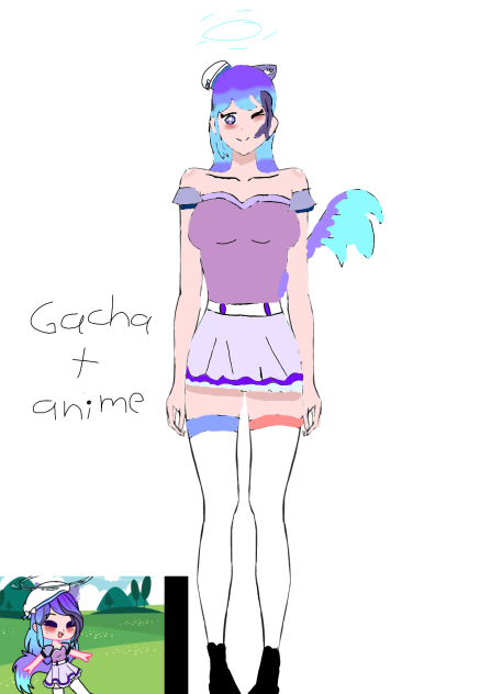 gacha + anime - ibisPaint