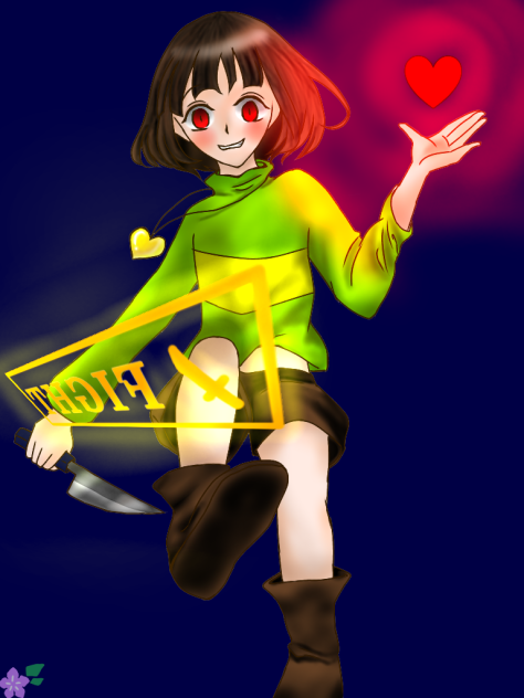 【undertale】Chara - ibisPaint