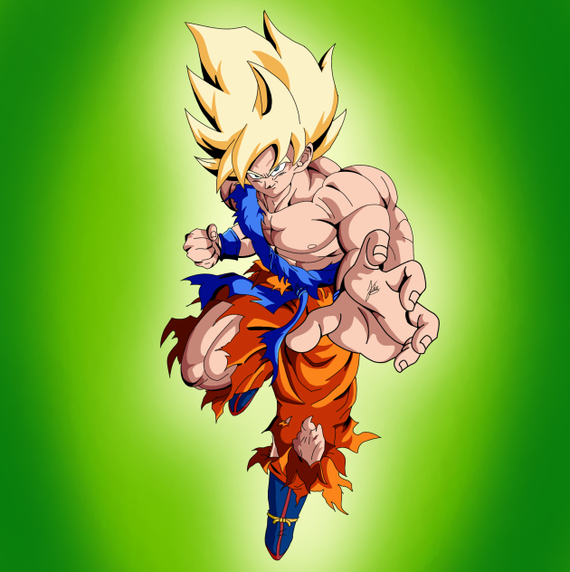 Goku SSJ1 - ibisPaint