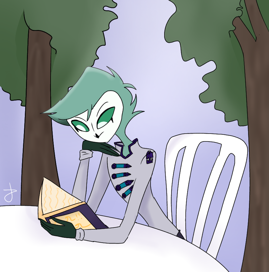 Rohan Kishibe 💚 versão Helluva boss 3 - ibisPaint