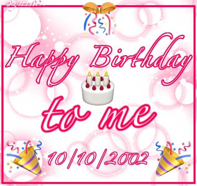 HPBD to me - ibisPaint