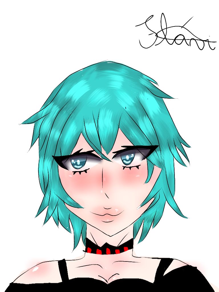 menina aleatória - ibisPaint