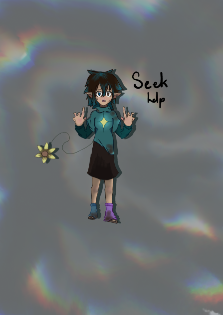 Seek Help - ibisPaint