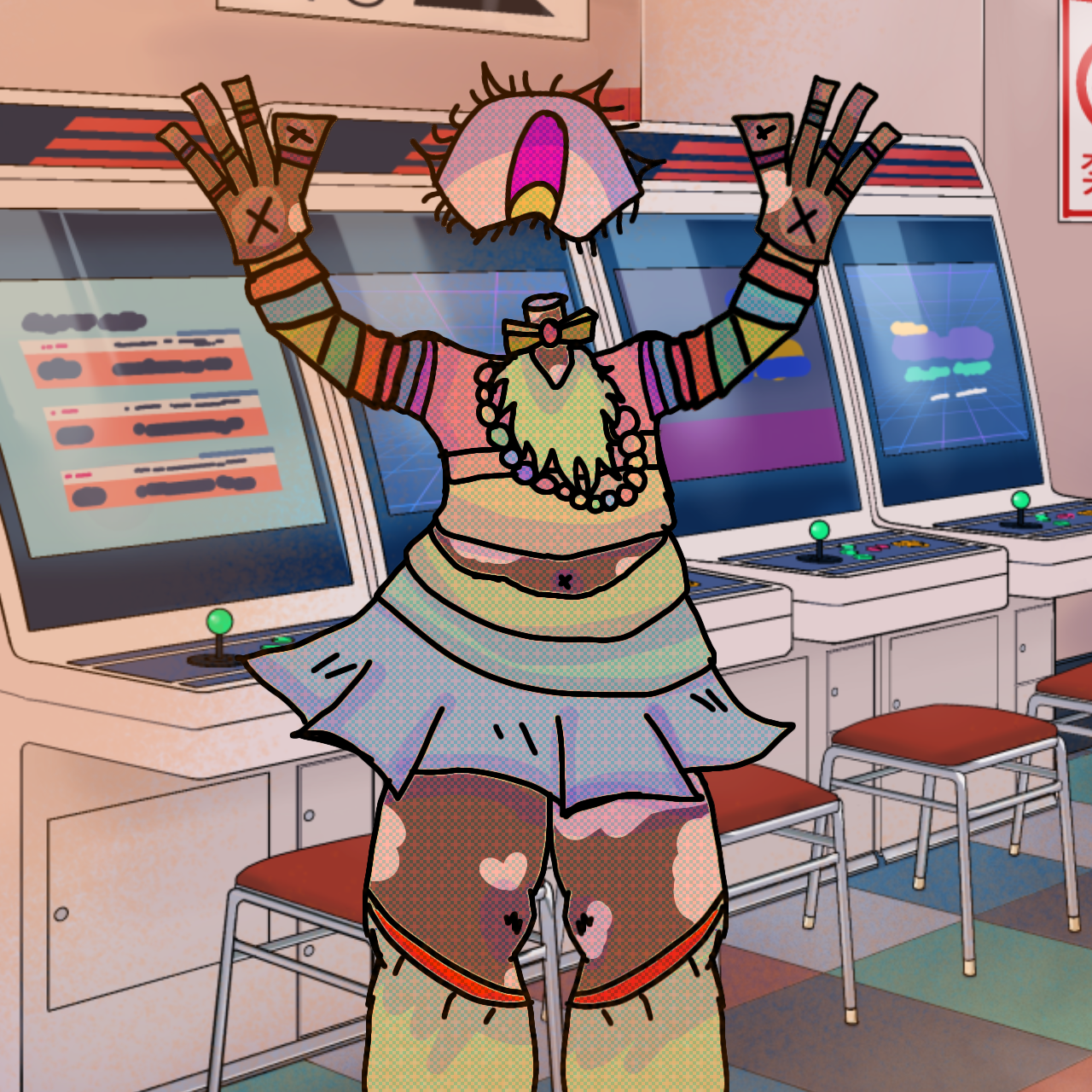 Weirdcore Girl - ibisPaint