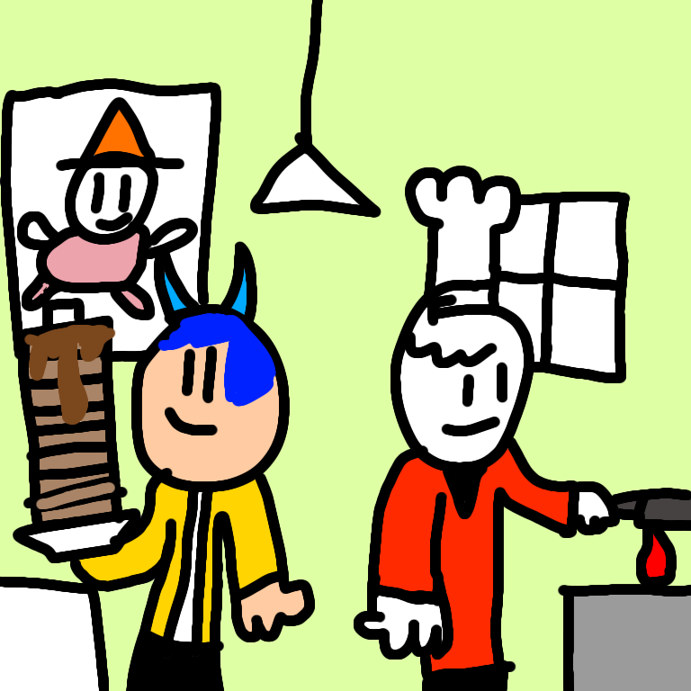 a good breakfast - ibisPaint