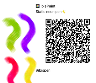 Static neon pen thing - ibisPaint