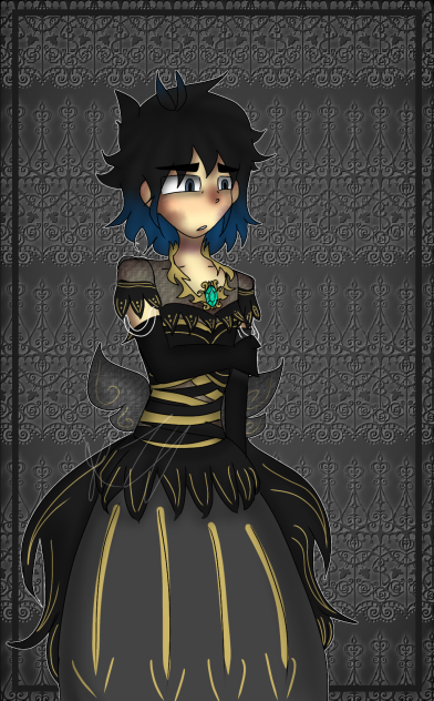 Emi con vestido, oh yeah 💅 - ibisPaint