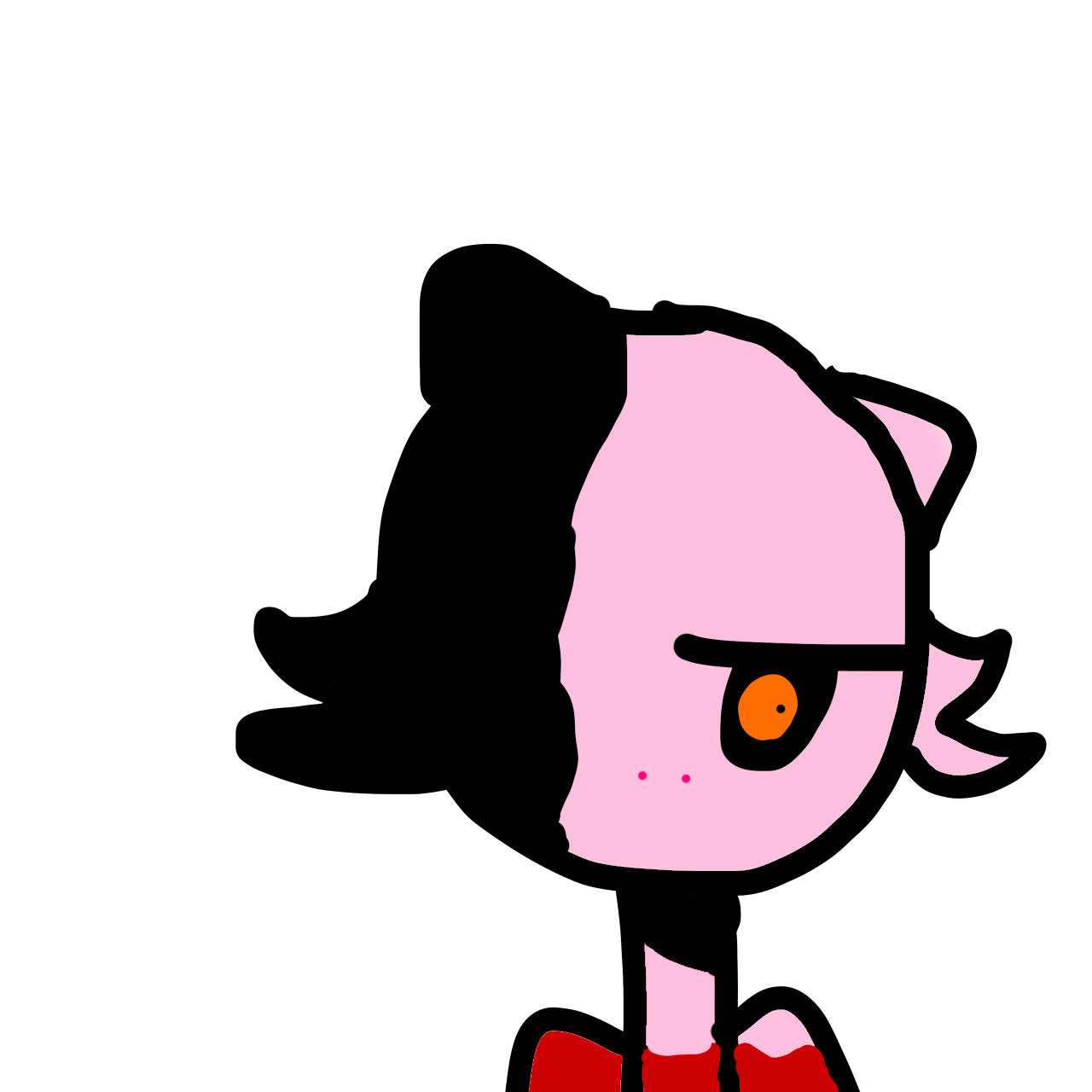 Distorted piggy - ibisPaint