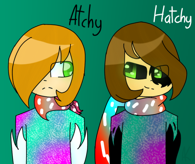 Atchy VS Hatchy - ibisPaint