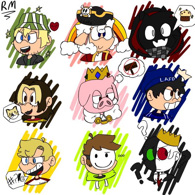 Dream Smp Members - ibisPaint