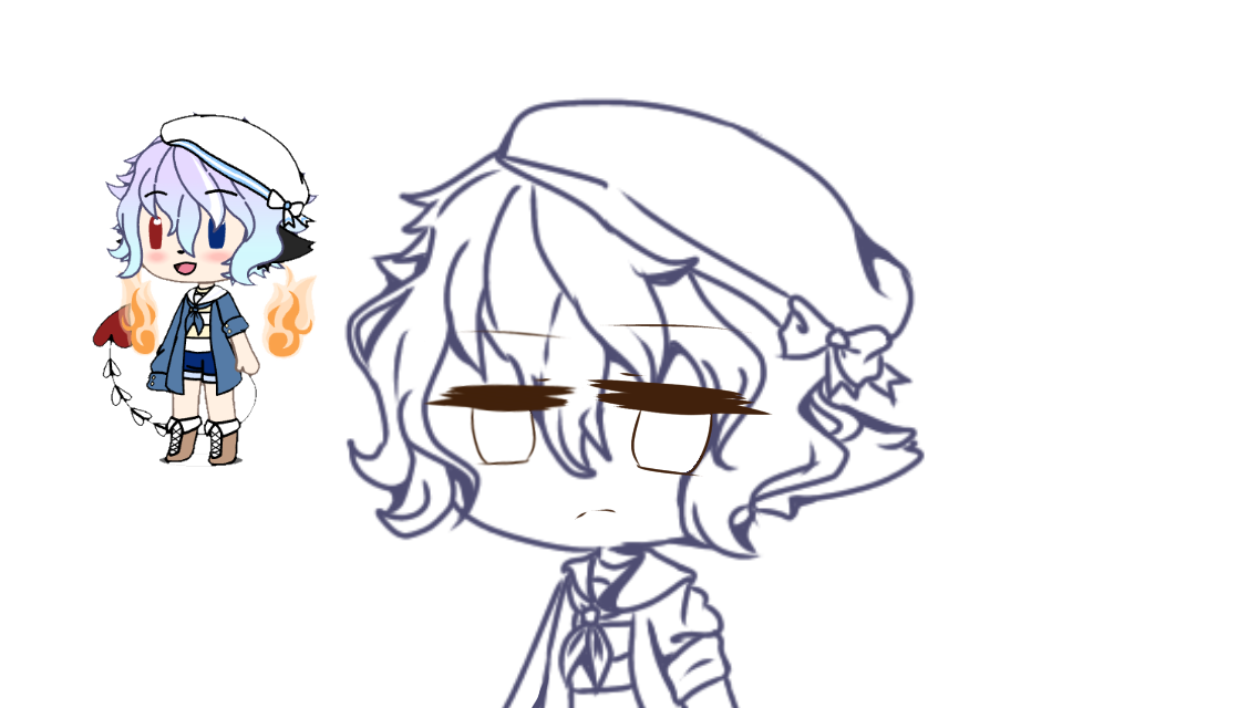 Colouring page UwU - ibisPaint