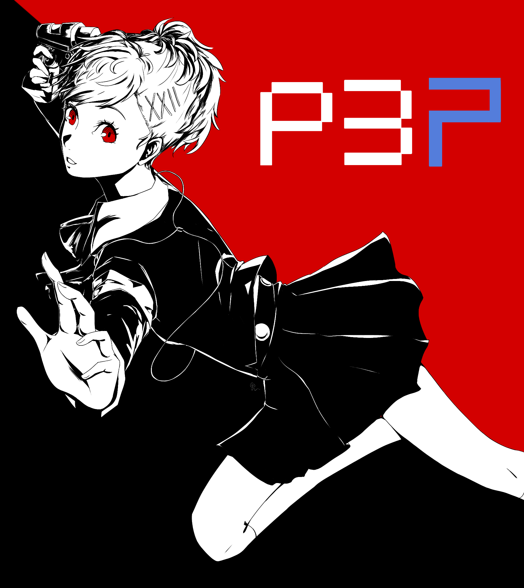 P3P FEMC- Persona 5 Style - ibisPaint