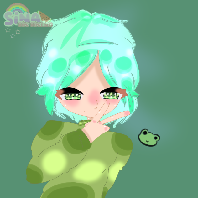 frog lookin thing - ibisPaint