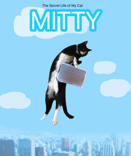The secret life of my cat Mitty - ibisPaint