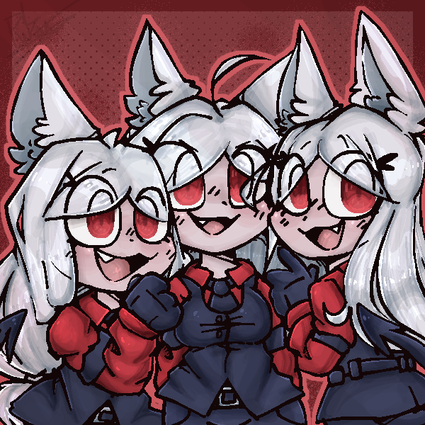 cerberus from helltaker - ibisPaint