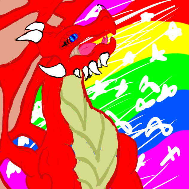 Tripping Dragon - ibisPaint