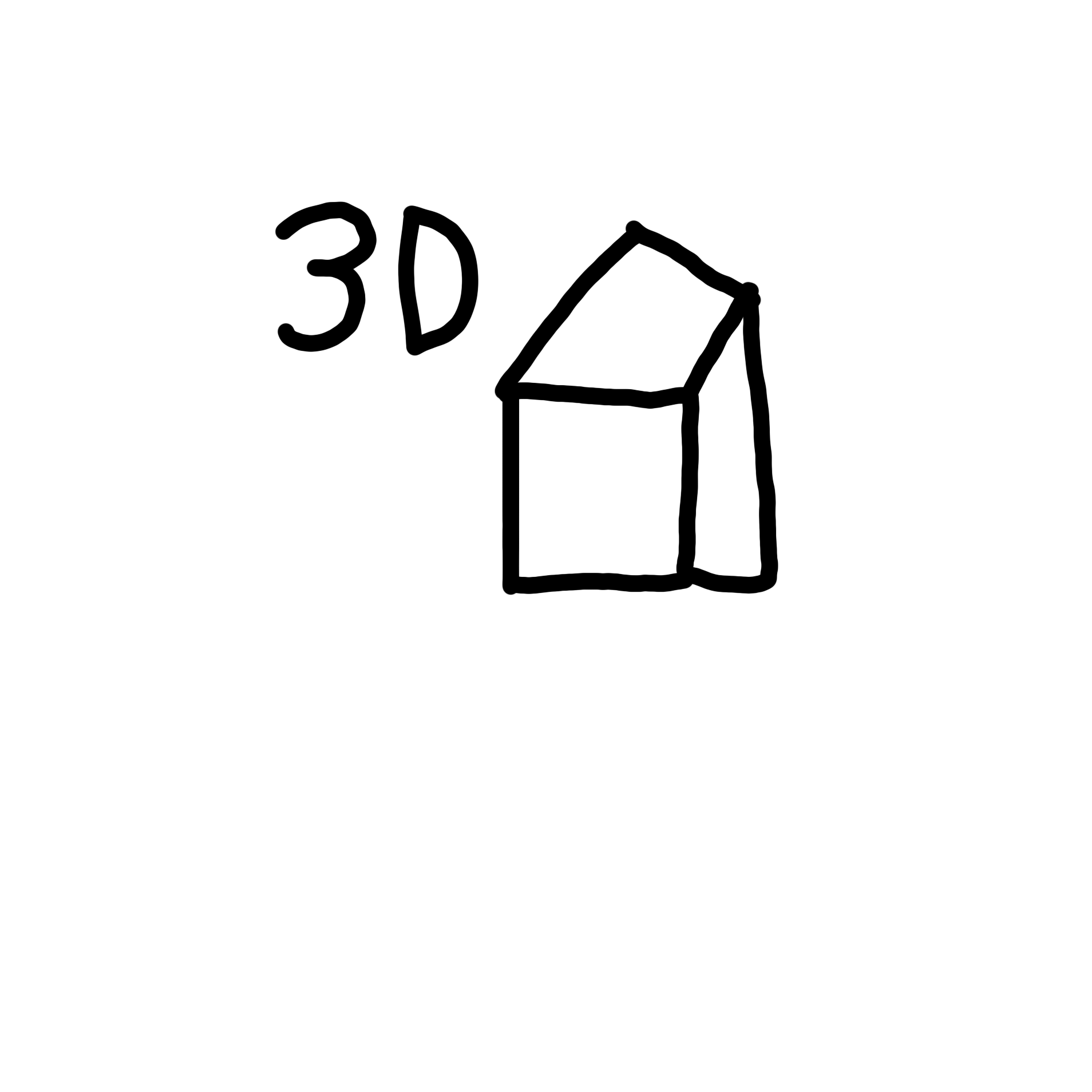 1D to 2D to 3D - ibisPaint
