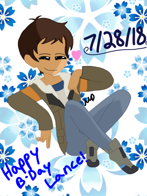 Happy Birthday Lance Mcclan! - ibisPaint