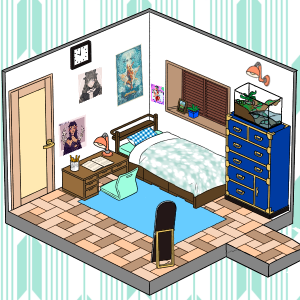 Alvina’s dorm room - ibisPaint