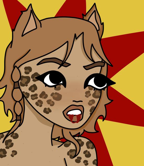 Leopard oc - ibisPaint