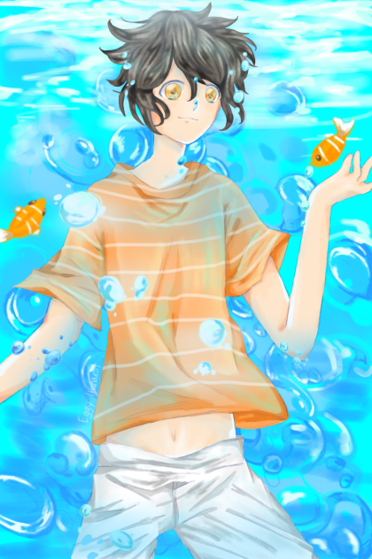 Goldfish - ibisPaint