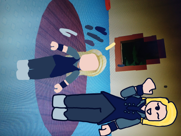 drawing my Roblox character - ibisPaint