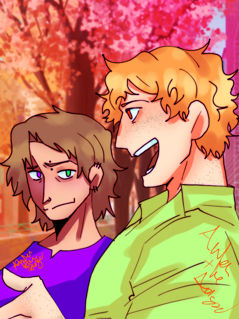 JayJay and Max - ibisPaint