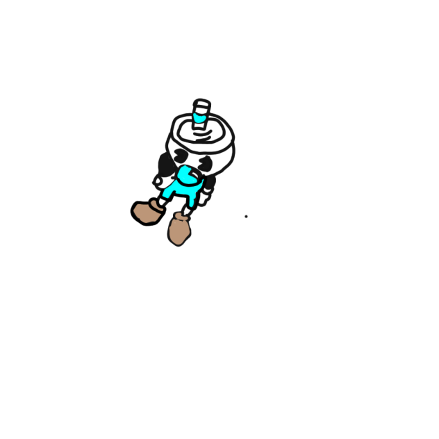 mugman idle - ibisPaint