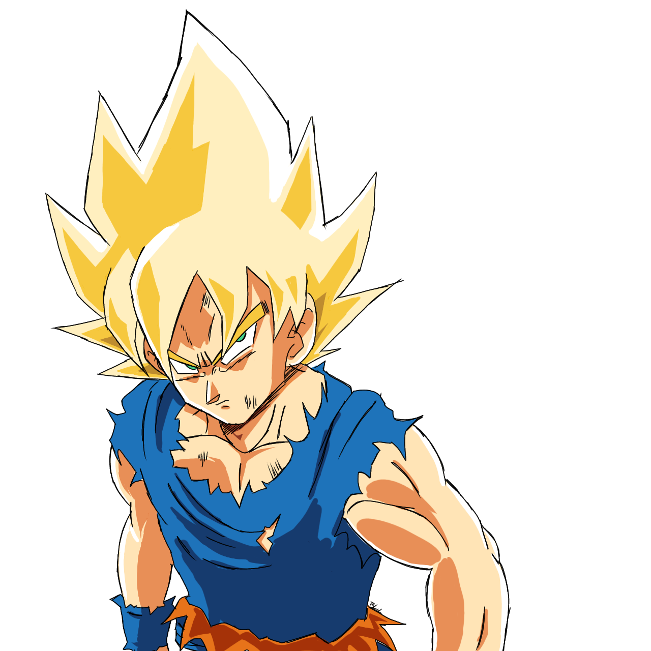 Legendary SSJ - ibisPaint