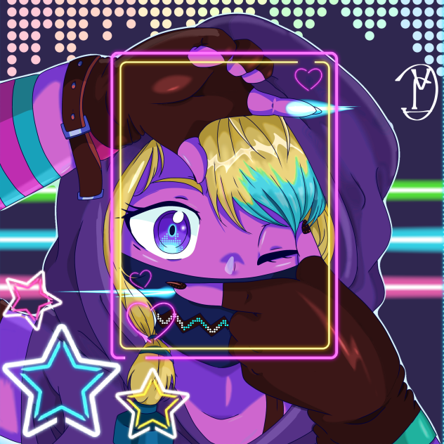 NEON BEAT - ibisPaint