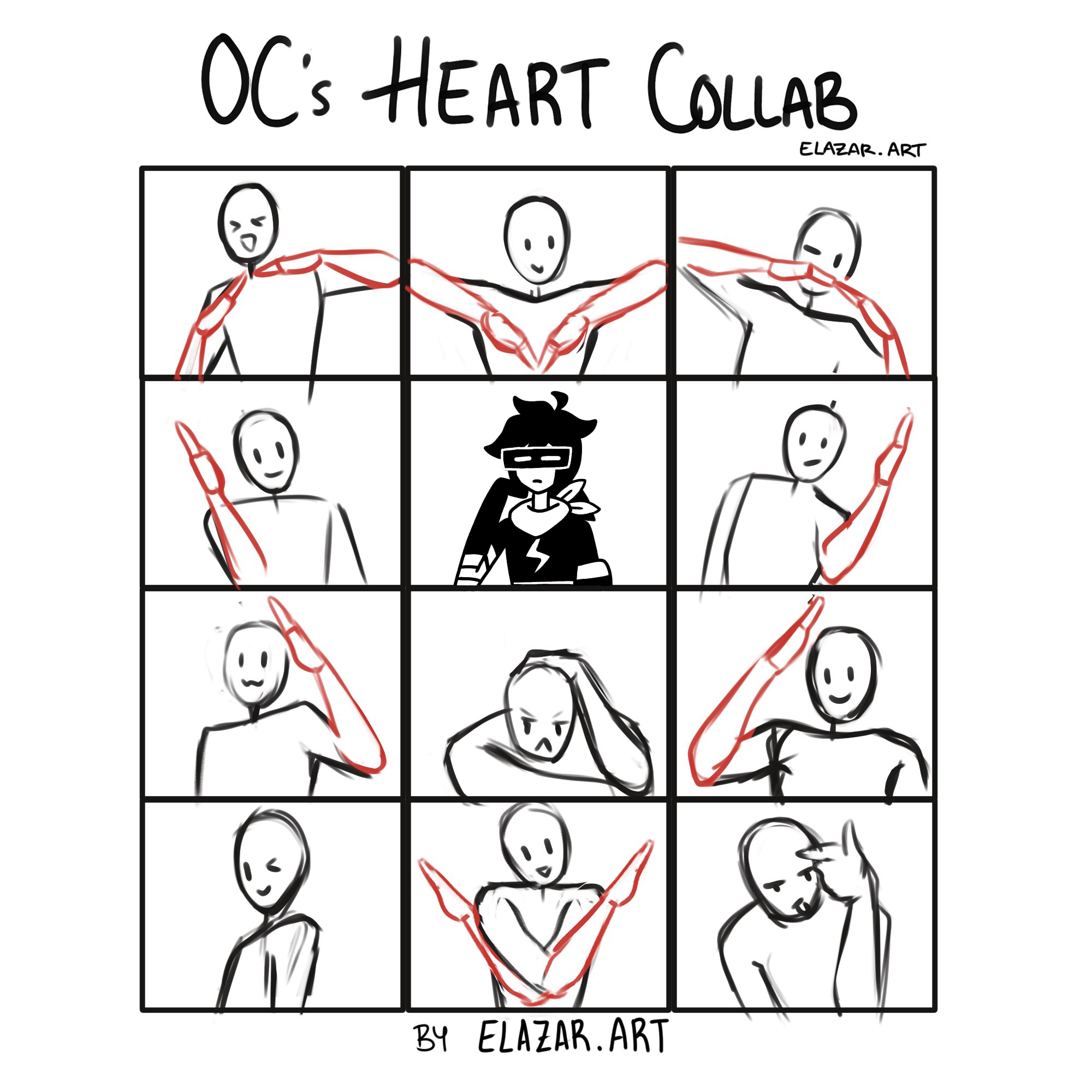 Heart Collab - ibisPaint