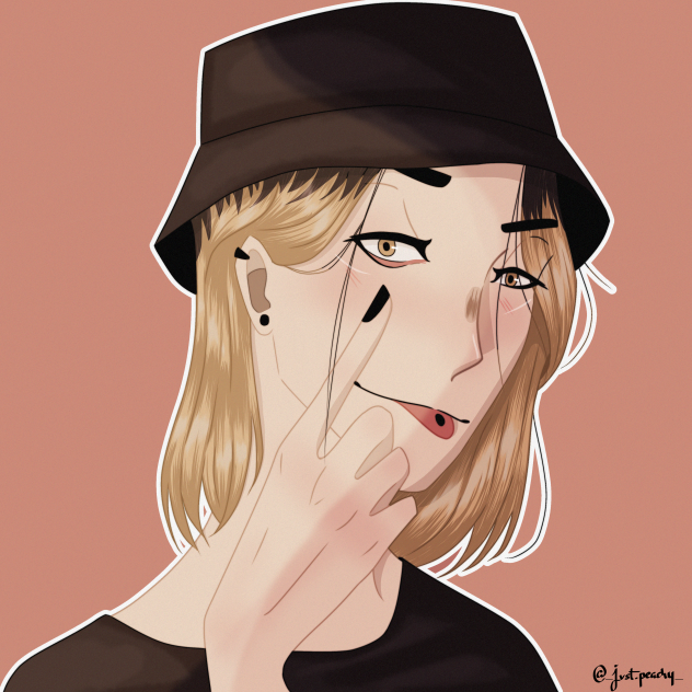 Kenma in a bucket hat - ibisPaint