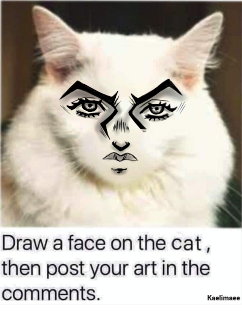 Totally normal cat - ibisPaint