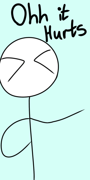 It hurts - ibisPaint