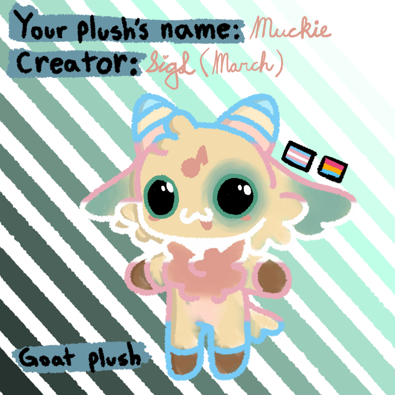 Muckie the Goat Plush - ibisPaint