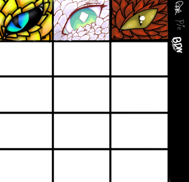 Collab - Dragon Eyes - ibisPaint