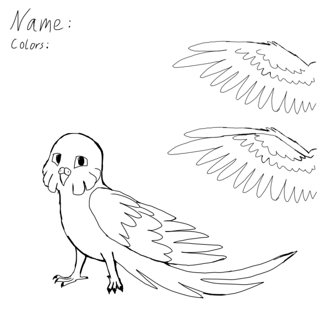 Bird oc base Use them pls - ibisPaint