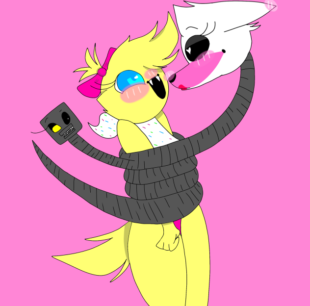 Chica and Mangle - ibisPaint