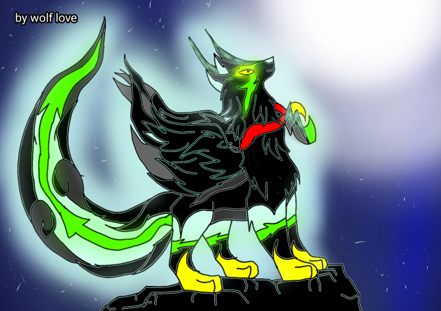 Darkhorna wolf - ibisPaint