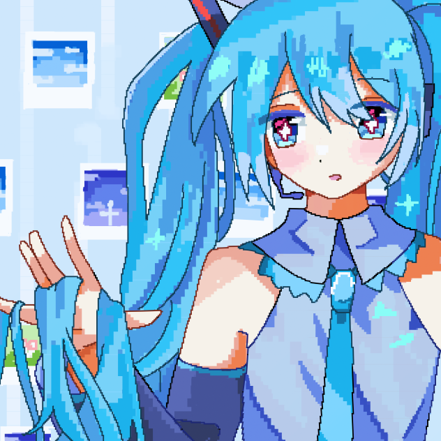 First time trying pixel drawing! - ibisPaint