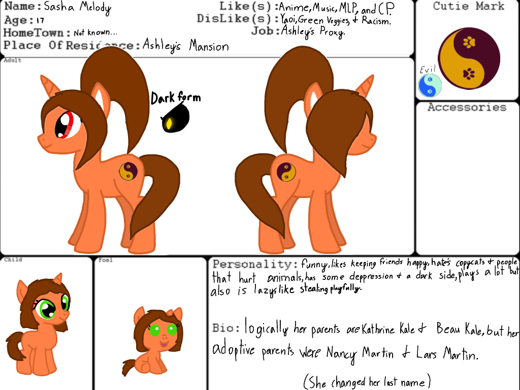 Pony oc info - ibisPaint