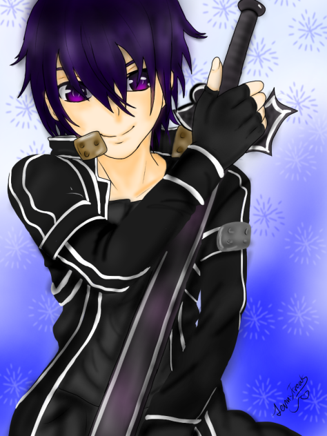 Kirito SwordArtOnline - ibisPaint