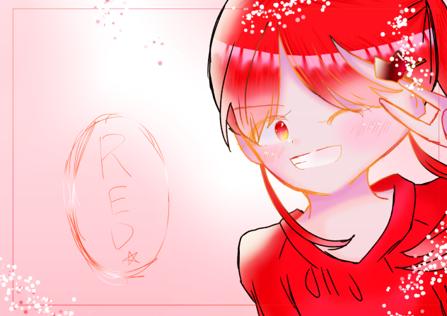 RED ️ - ibisPaint