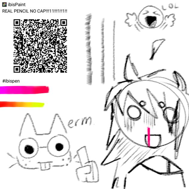 its a pencil guys - ibisPaint