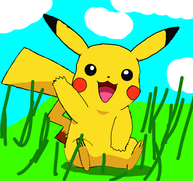 pikachu - ibisPaint