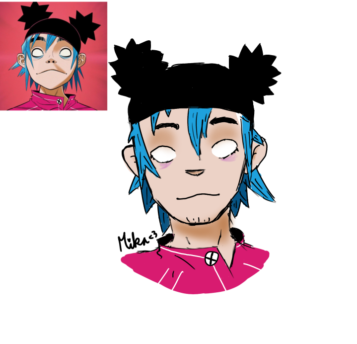 2-D from Gorillaz - ibisPaint