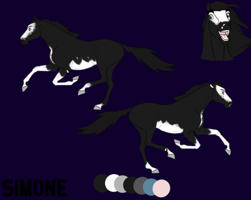 Simone - Reference Sheet - ibisPaint