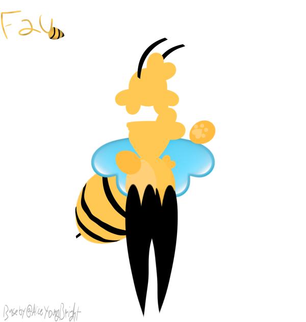 F2U! Bee base - ibisPaint