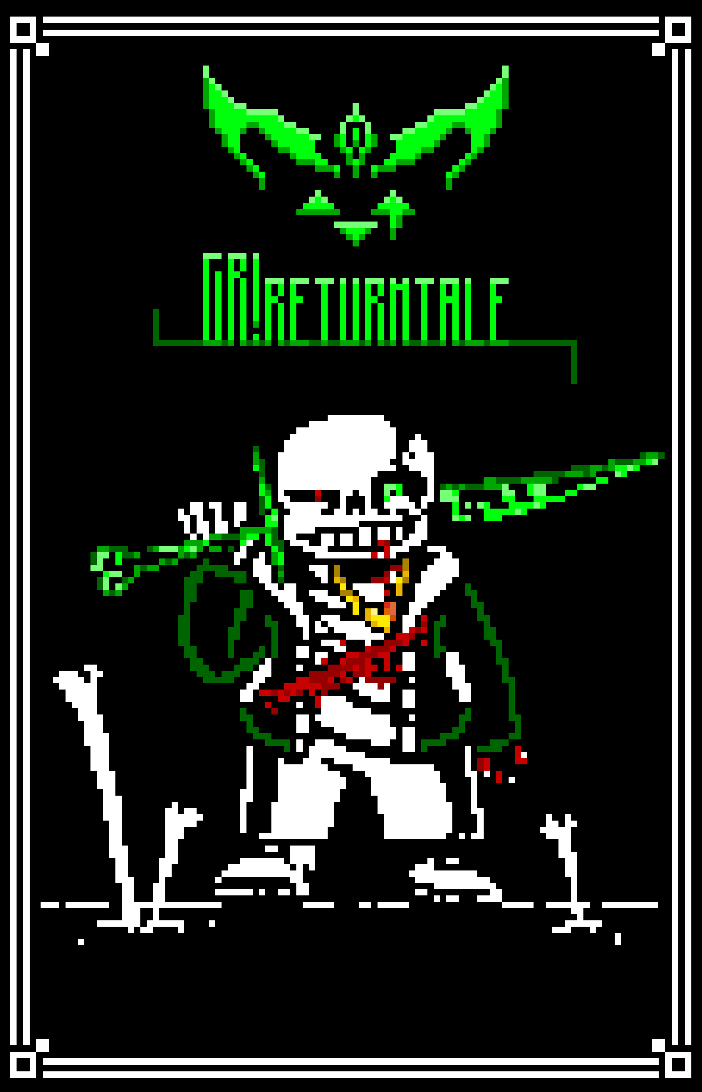 自作AU【GR!return tale】 sans phase2 - ibisPaint