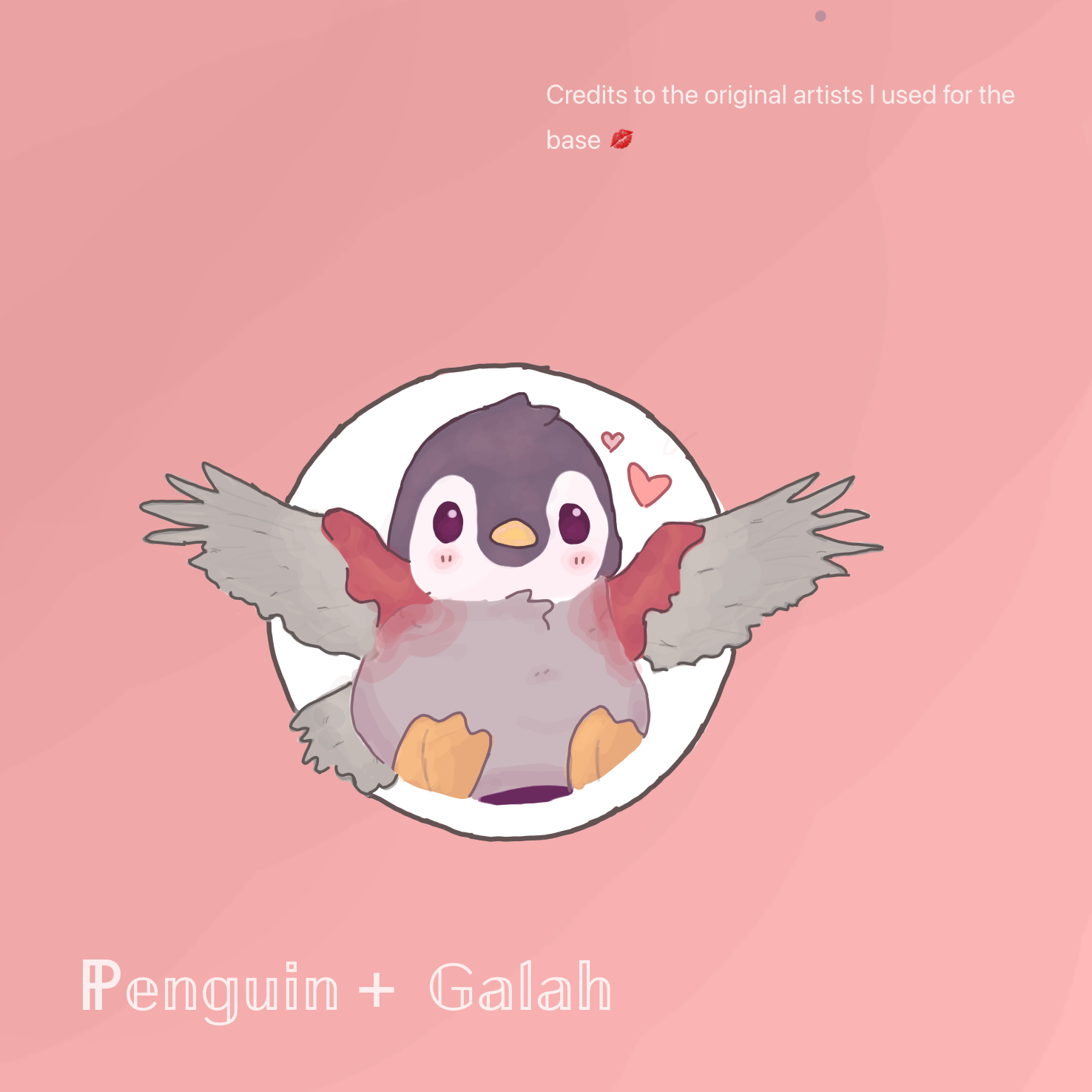 Penguin + galah - ibisPaint